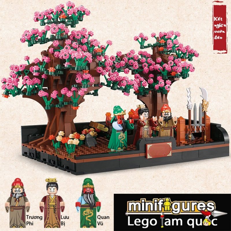 Kết nghĩa vườn đào - Mô hình Lego Tam Quốc - Tam Quốc Lego Minifigure ...